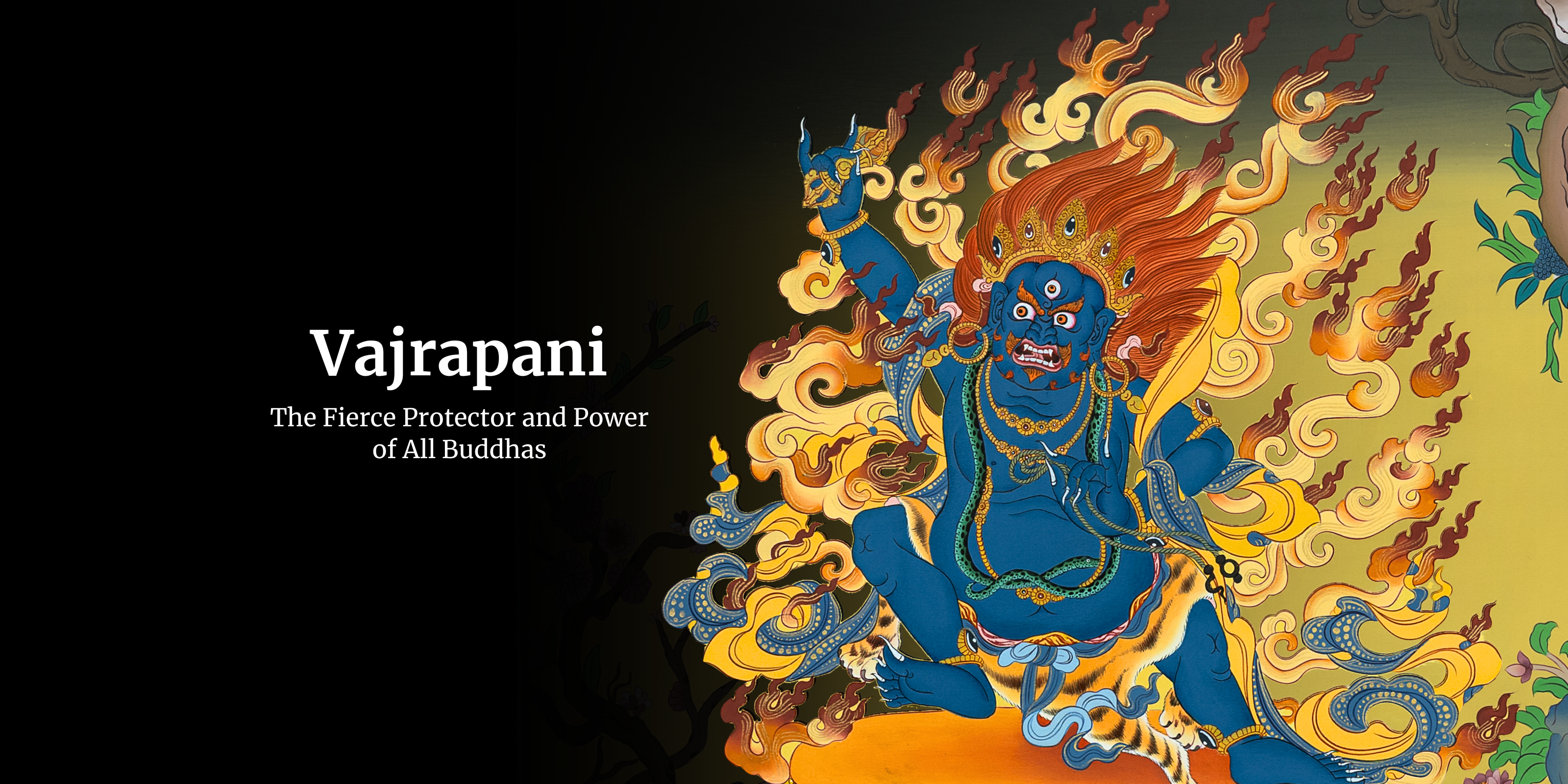 Vajrapani meaning & symbolism : Fierce Protector of the Buddha ...