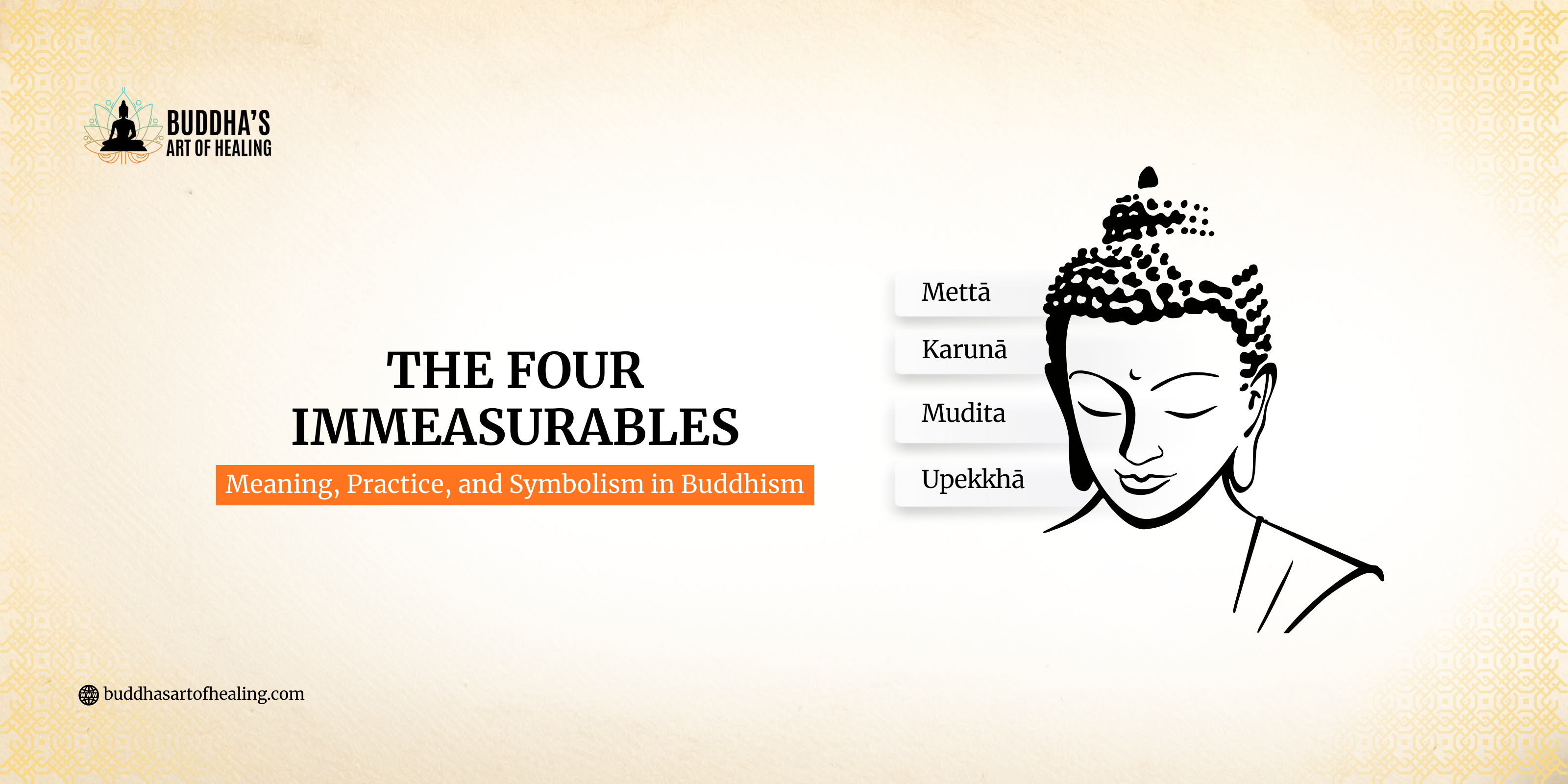 Four immeasurables: Compassion, Wisdom & heart of Buddhism – Buddhas ...