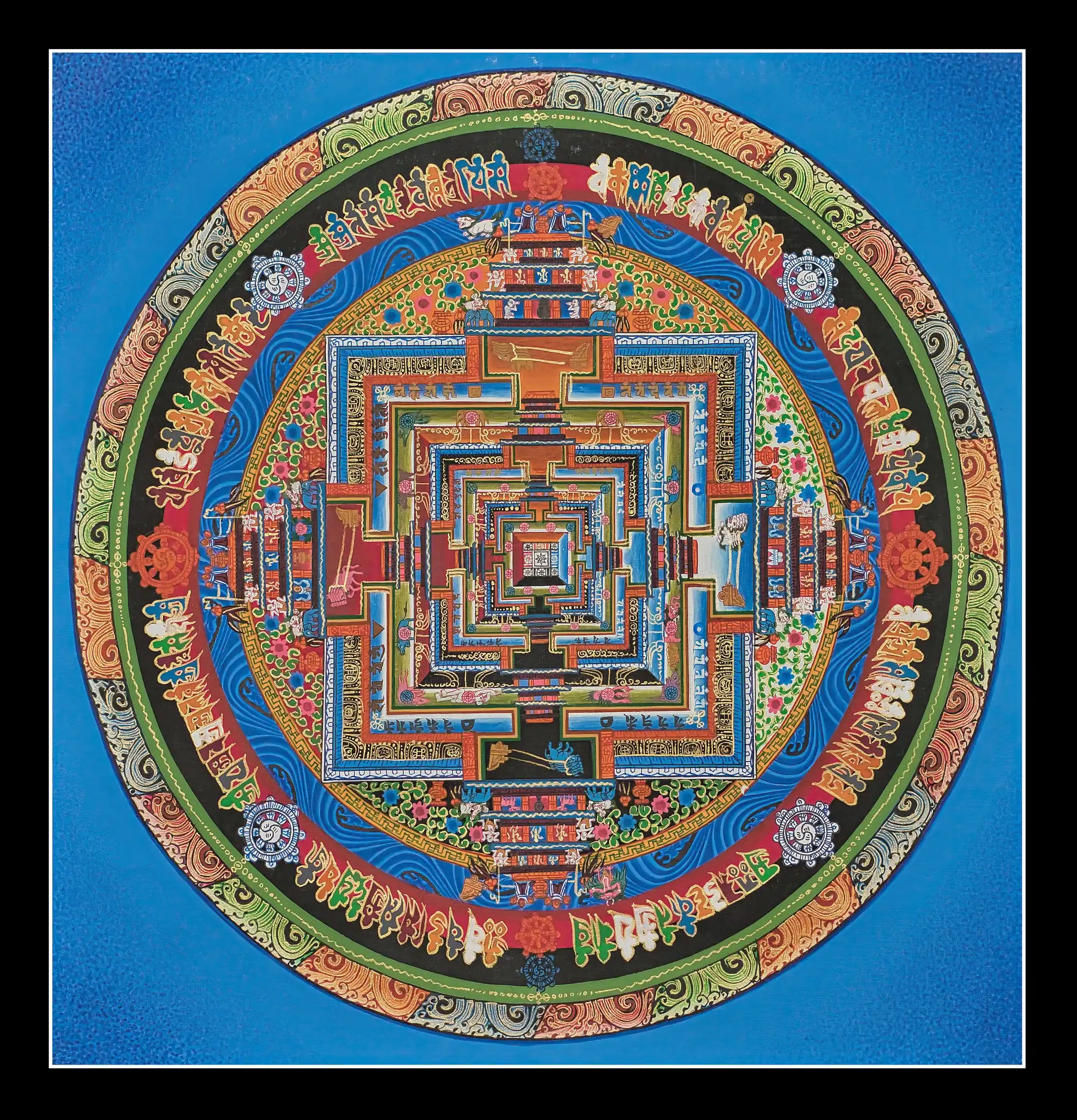 Kalachakra Mandala - The Supreme Victorious Mandala - Buddhas Art of Healing